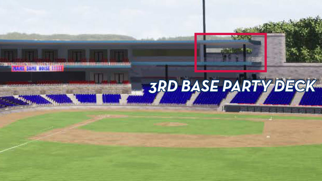 Third Base Party Deck | Nationals