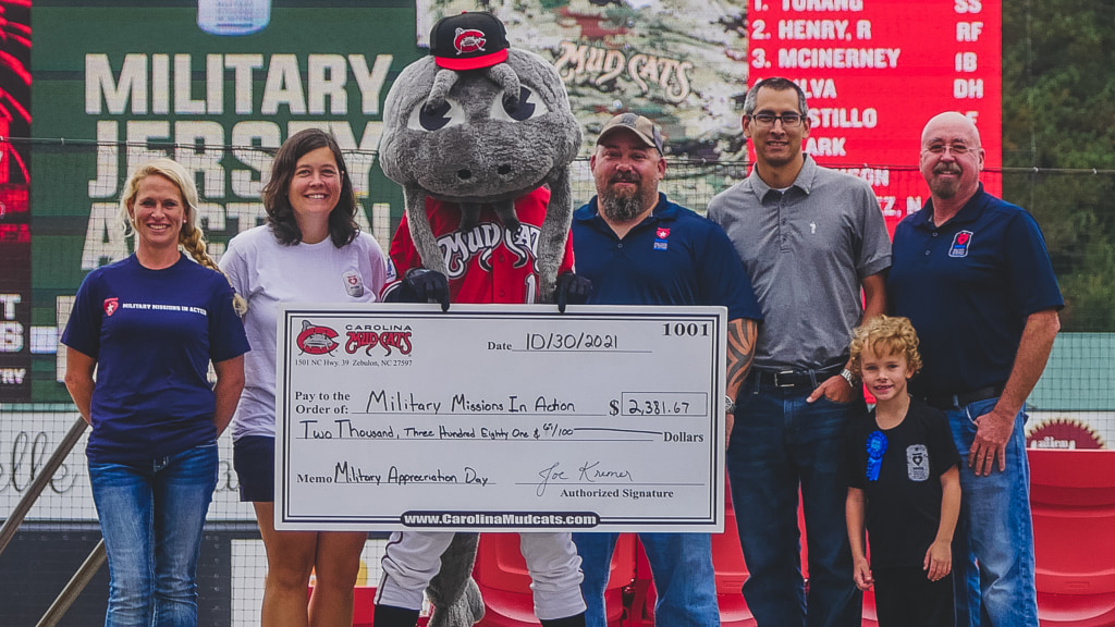 Carolina Mudcats Group Programs | Mudcats