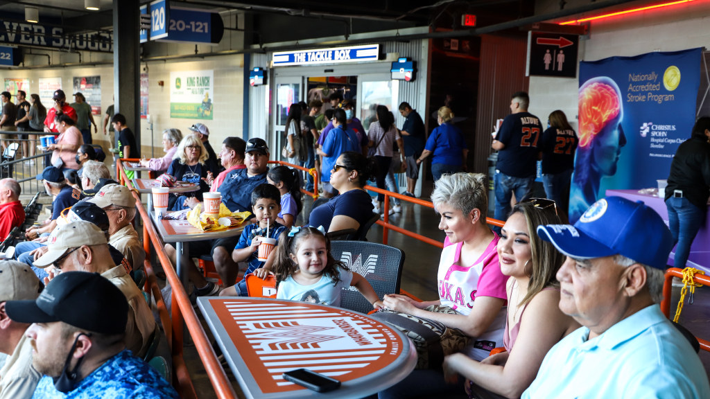 Food & Beverage at Whataburger Field | Hooks