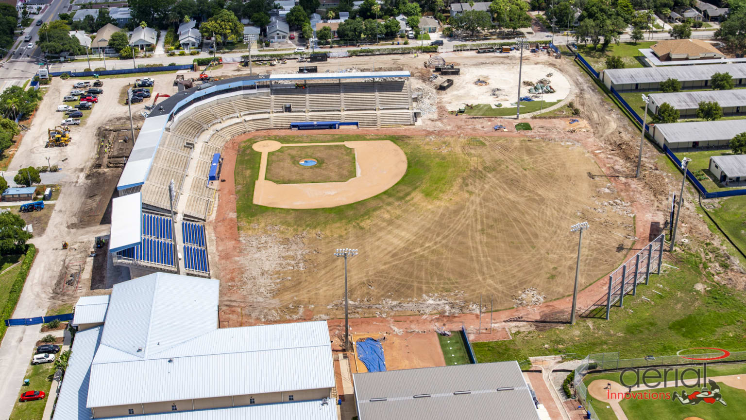 Blue Jays Renovations - Aerial Photos | Blue Jays