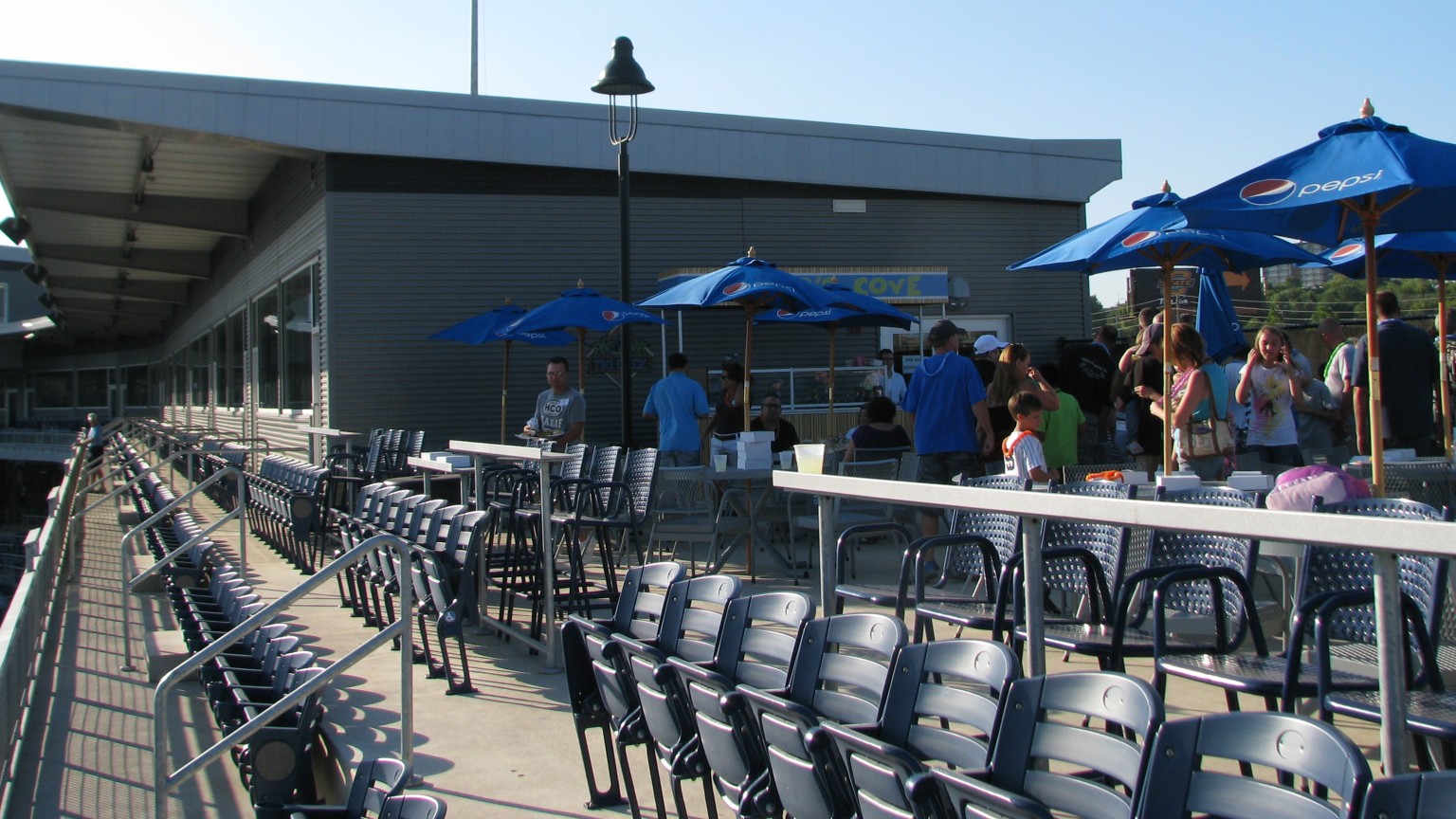 ONEOK Field Busch Light Landing Deck | Drillers