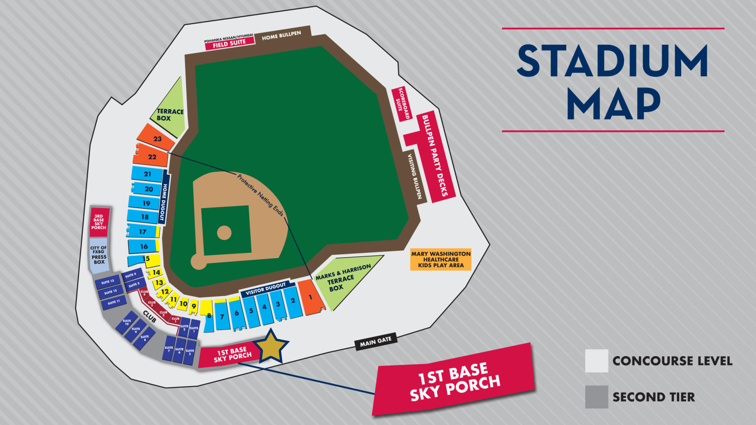 First Base Sky Porch | Nationals
