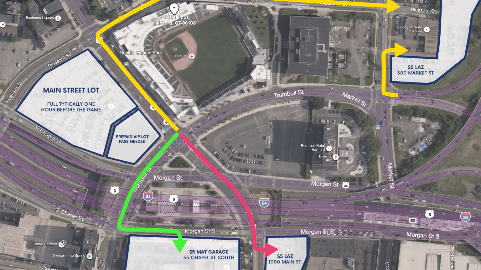 Parking & Transit | Yard Goats