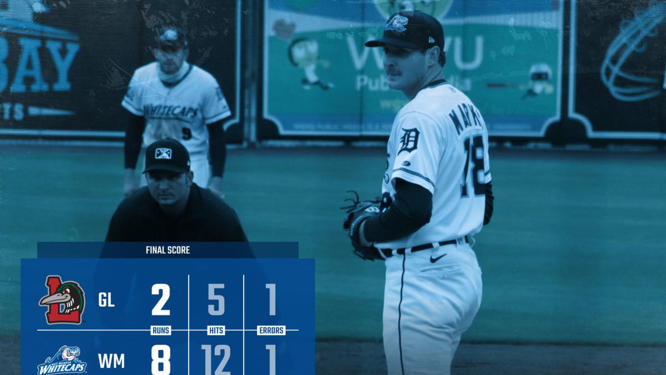 ‘Caps Snap Skid with a Split | MiLB.com