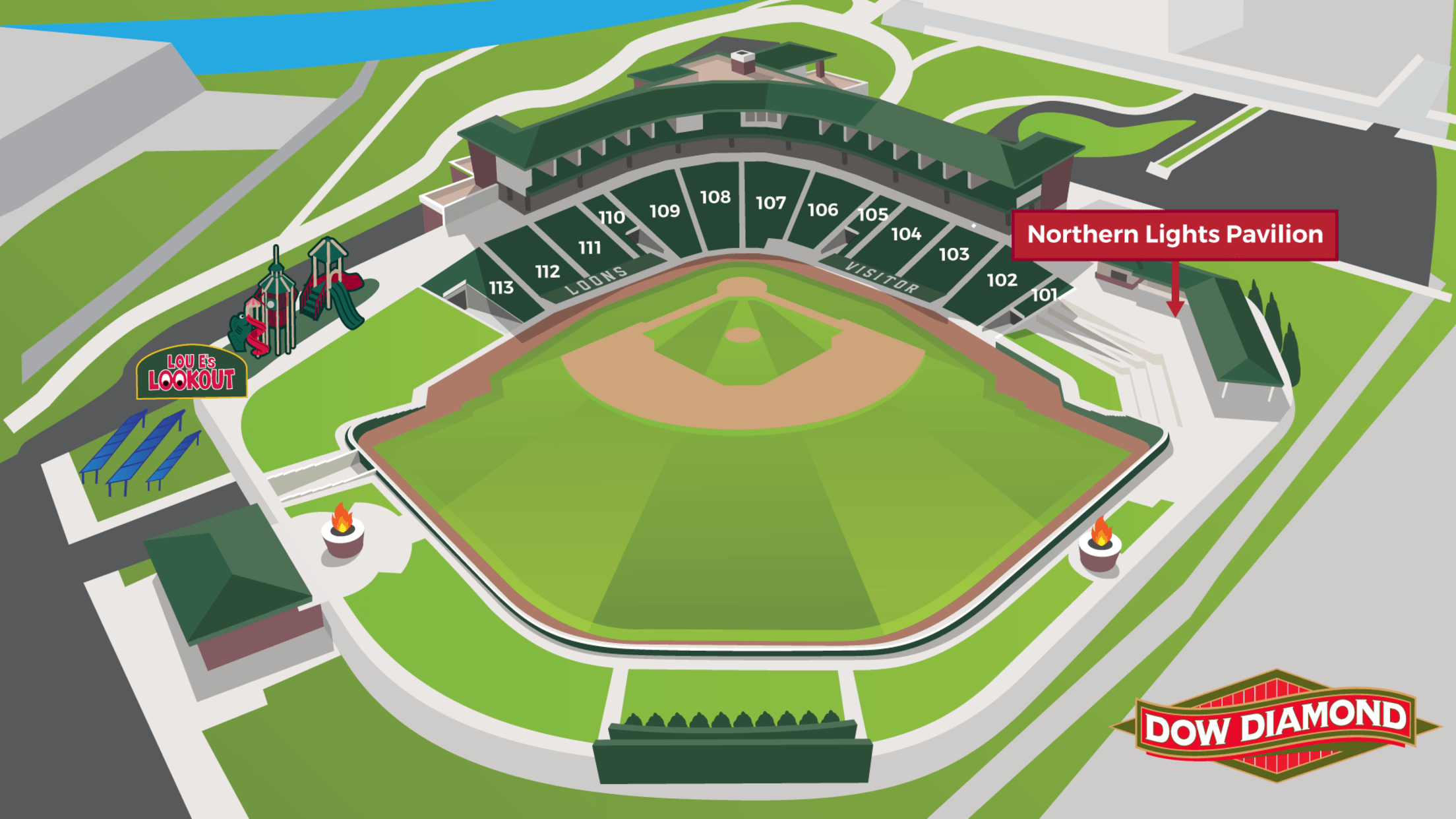 Northern Lights Pavilion | Loons