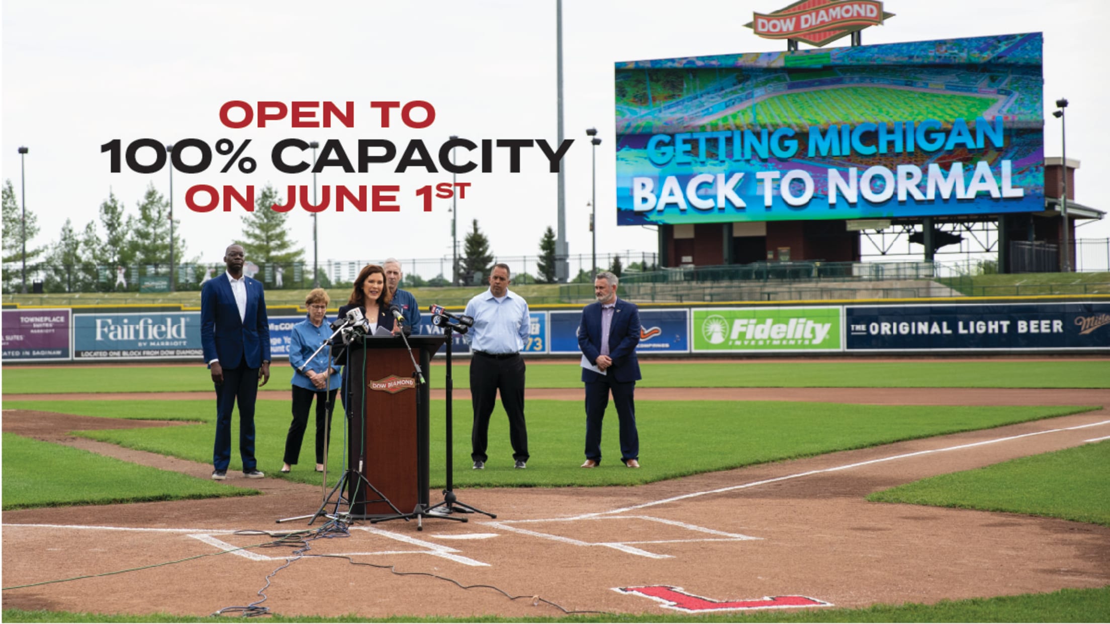 Dow Diamond Full Capacity | MiLB.com