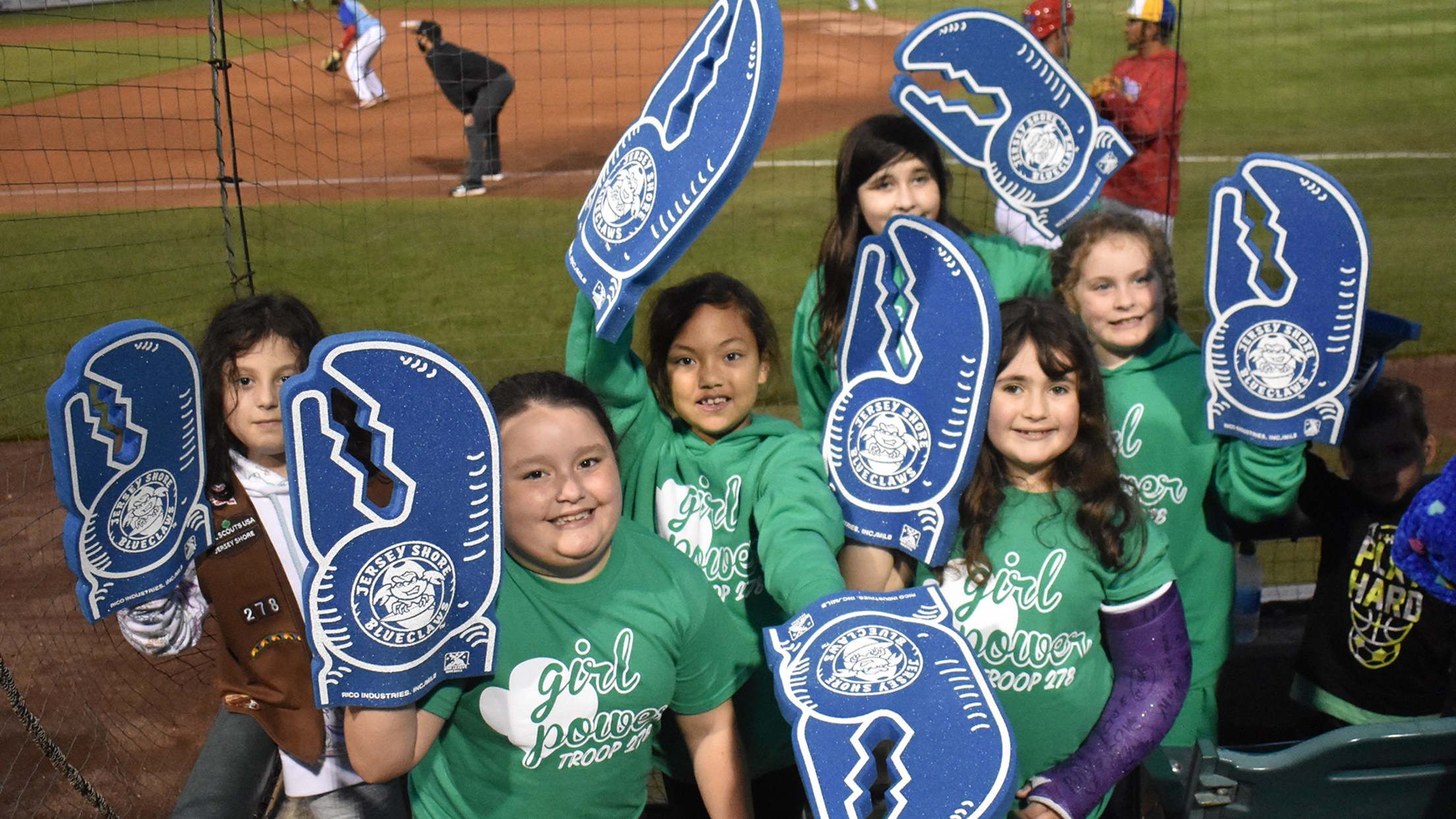 Girl Scout Family Night | Jersey Shore BlueClaws | BlueClaws