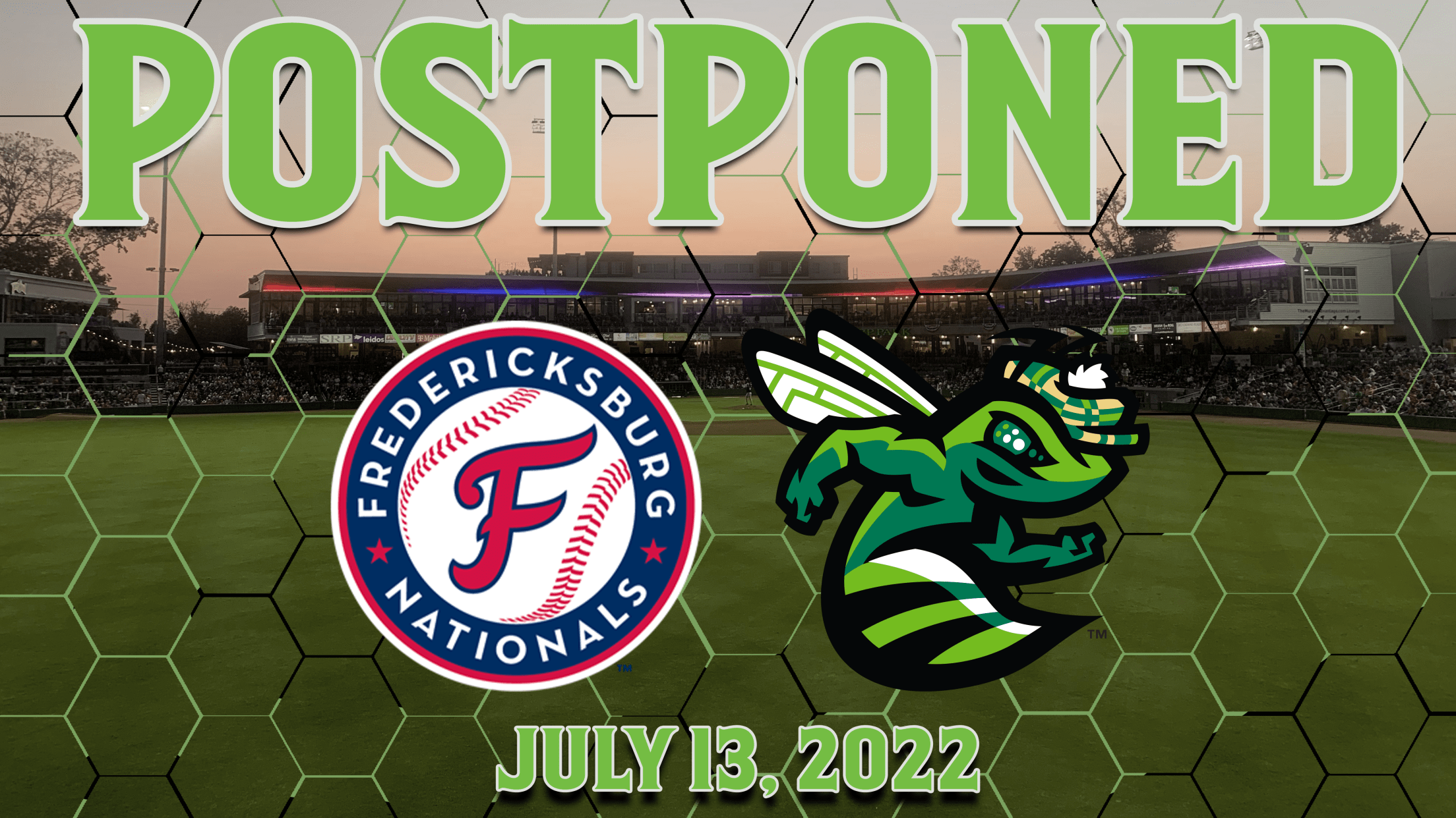 GreenJackets and Fred Nats Postponed on Wednesday | MiLB.com