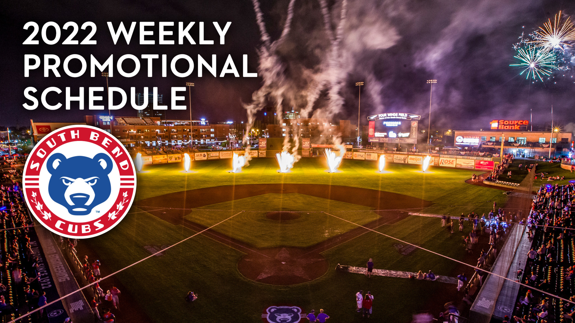 South Bend Cubs Announce 2022 Weekly Promotions | MiLB.com