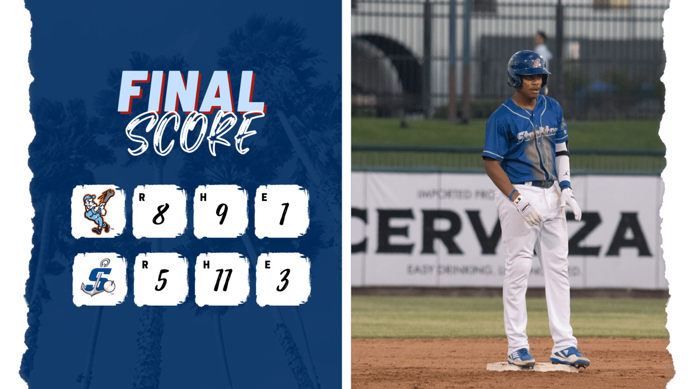 Seven-Run Seventh Lifts 66ers Over Ports | MiLB.com