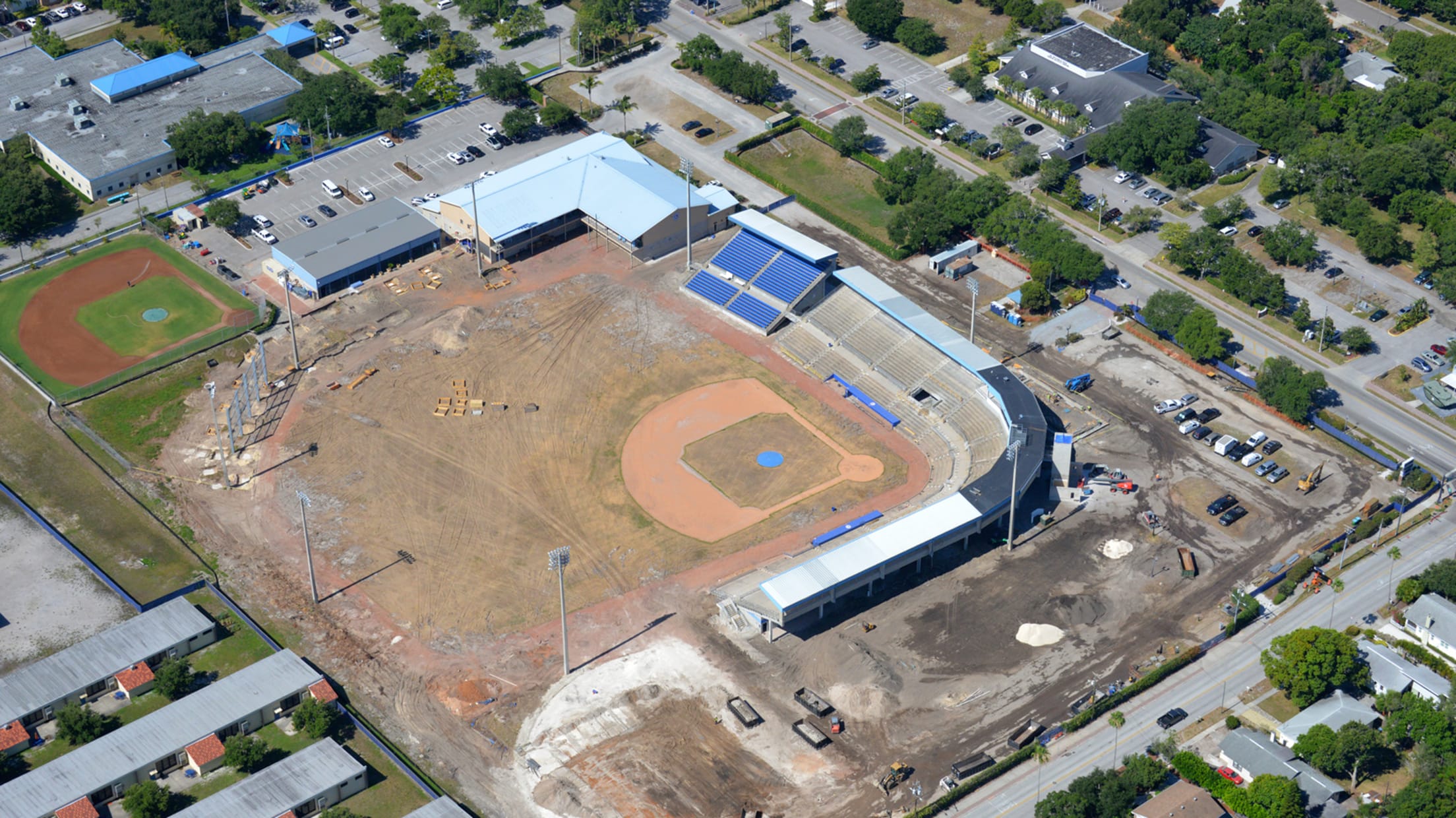 Blue Jays Renovations - Aerial Photos | Blue Jays