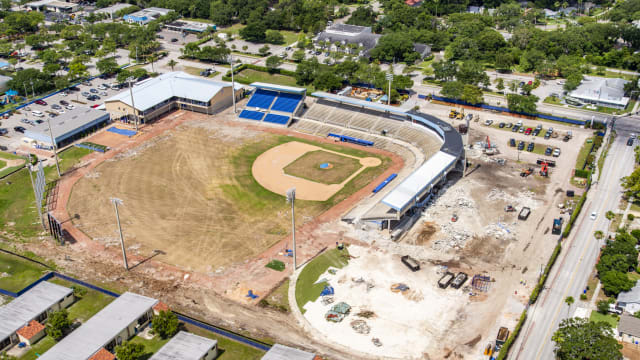 Blue Jays Renovations - Aerial Photos | Blue Jays