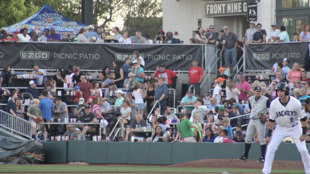 Augusta GreenJackets E-Z-GO Picnic Patio | GreenJackets