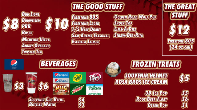 Visalia Rawhide Food | Rawhide