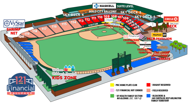 Seating Chart | Jumbo Shrimp