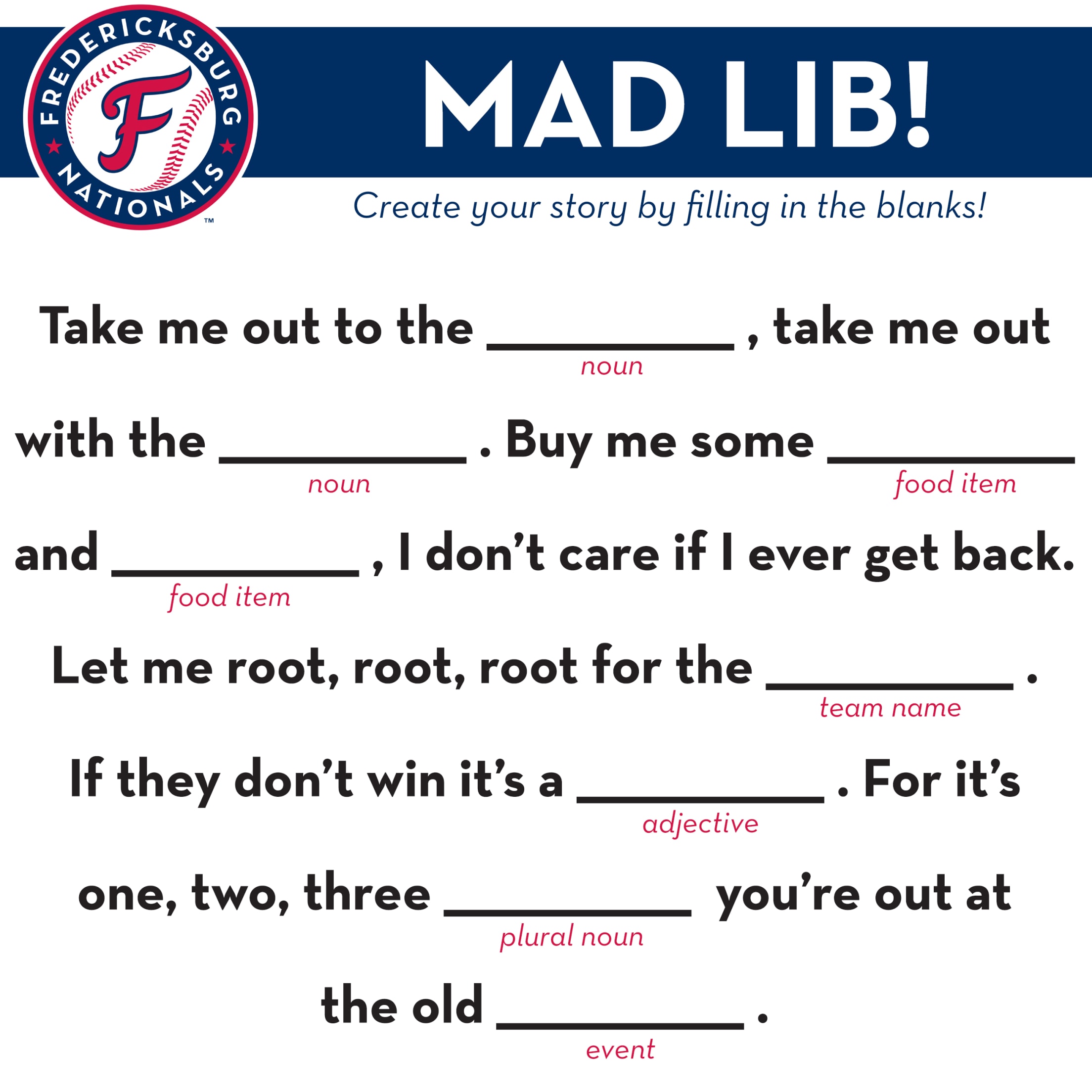 Kids Activities | Nationals