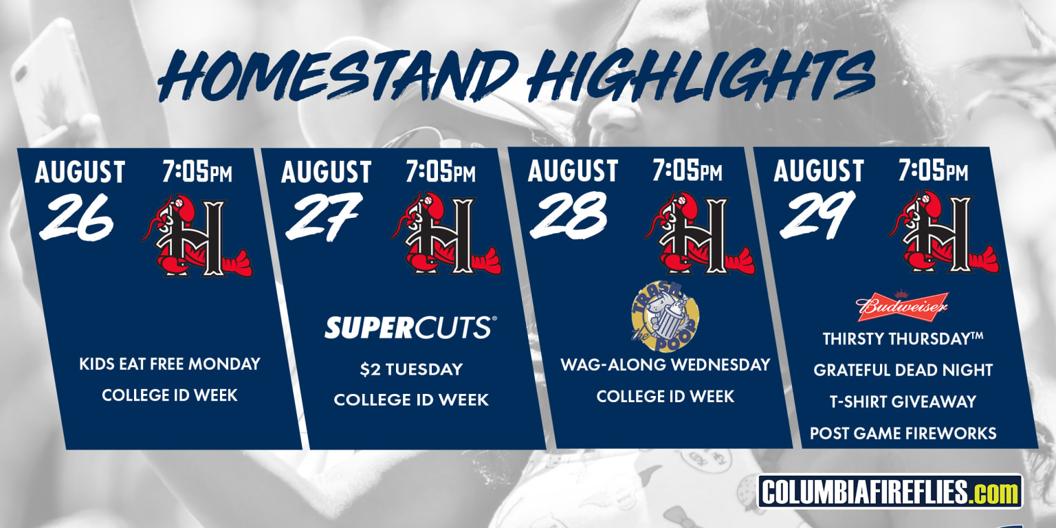 Columbia Fireflies Homestand Highlights | MiLB.com