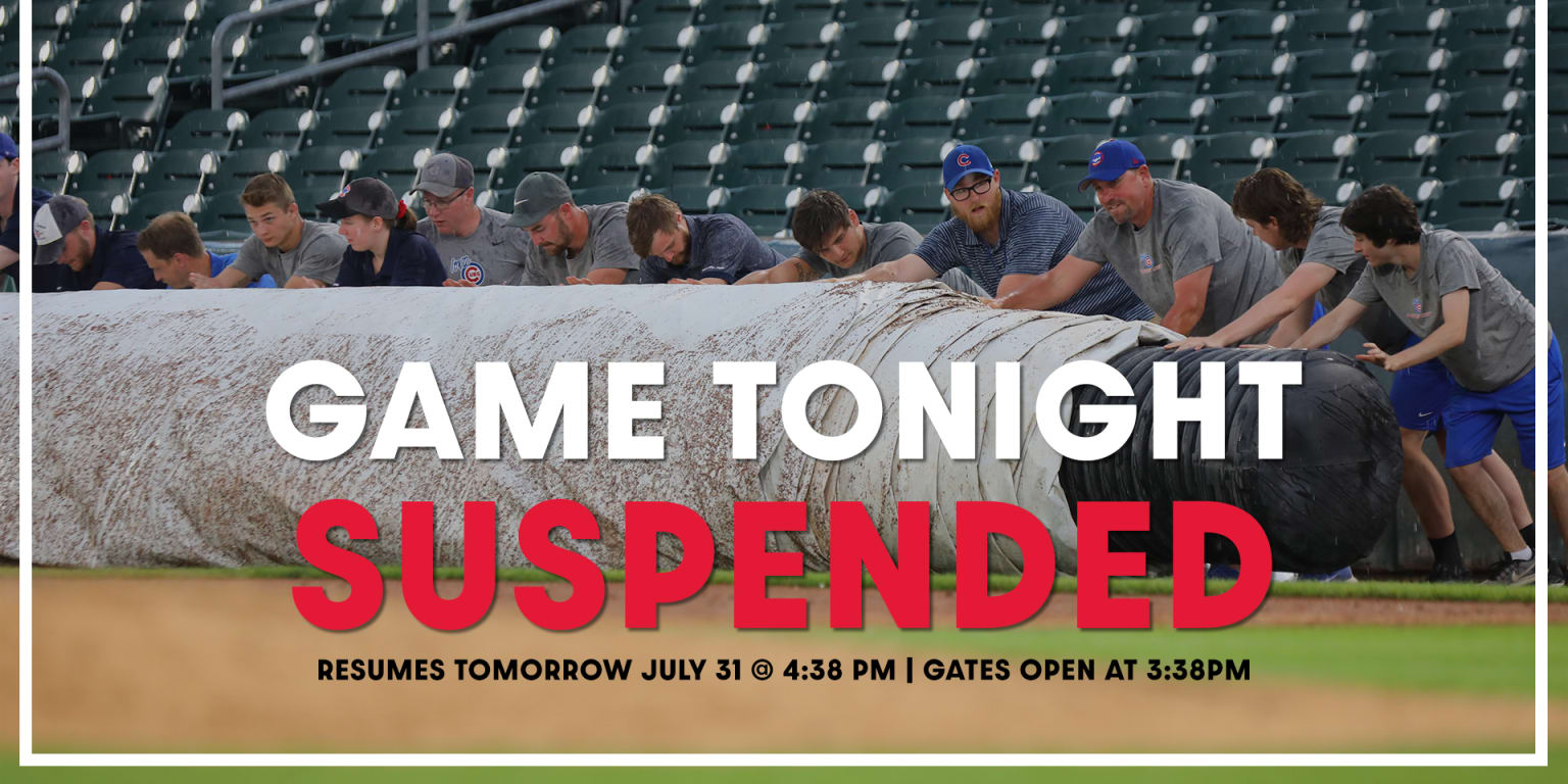 July 30 Suspended | MiLB.com