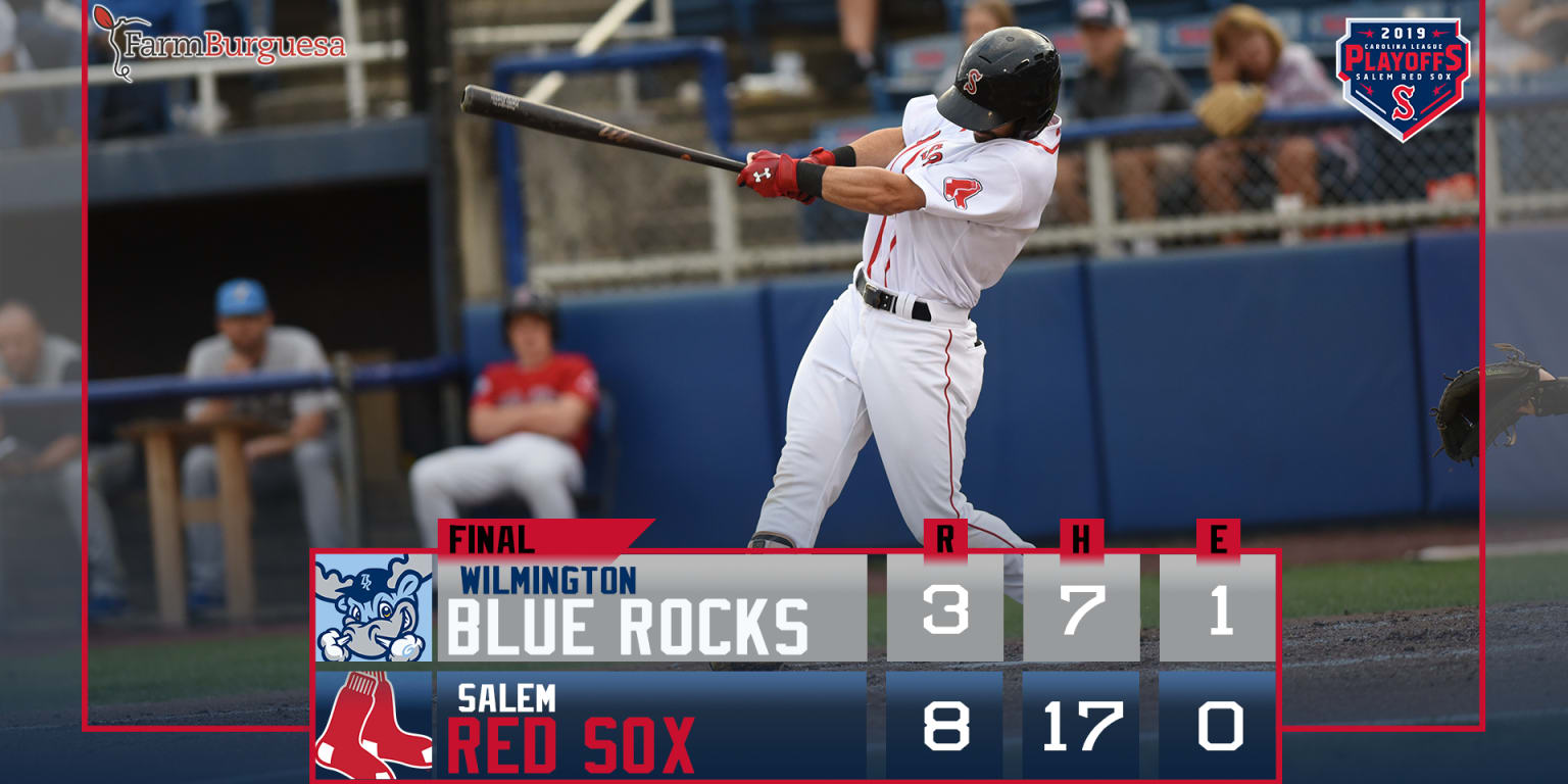 Red Sox roll Blue Rocks 8-3 | MiLB.com