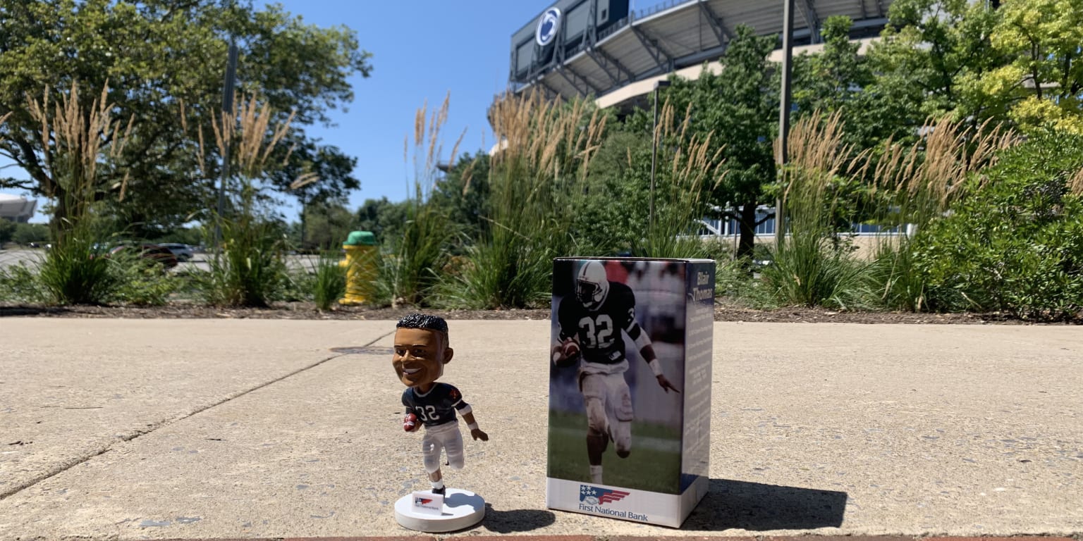 Blair Thomas bobbleheads have arrived, pickup starts this weekend ...