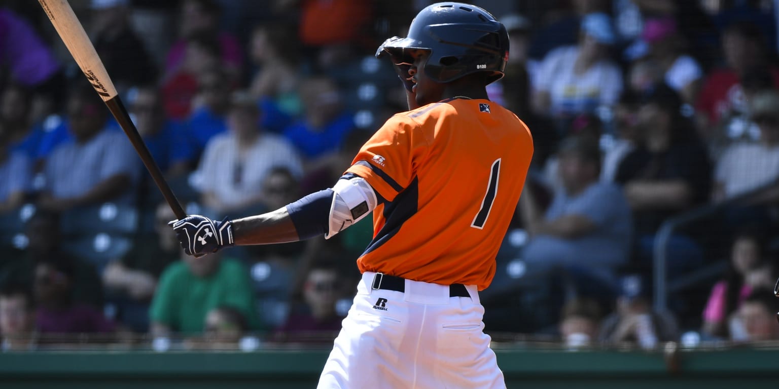 Lucius Fox delivers career-high four hits for Bowling Green Hot Rods ...