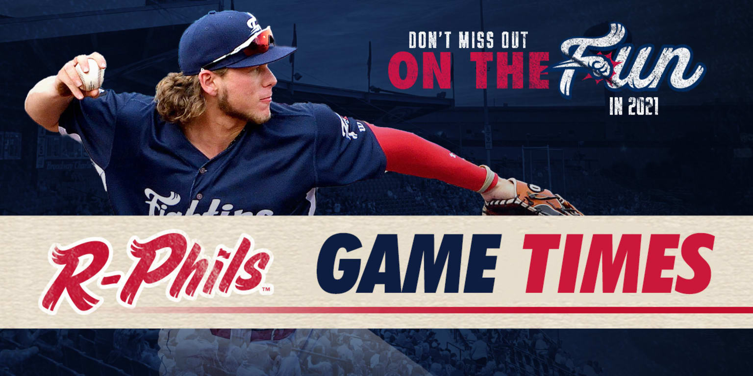 Fightins Announce Game Times for the Full Season! | Fightin Phils