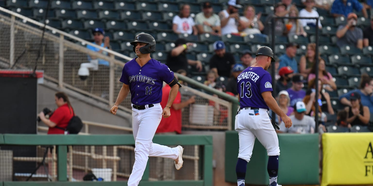 Montes Powers Albuquerque to Series-Opening Romp Over El Paso | MiLB.com
