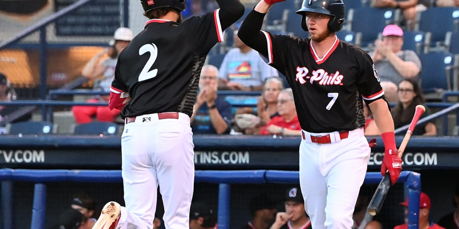 Cornelius Hits First Career Homer as R-Phils Comeback Falls Short ...