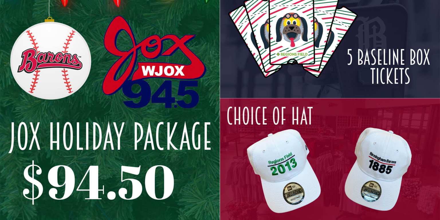WJOX Holiday Package On Sale | MiLB.com
