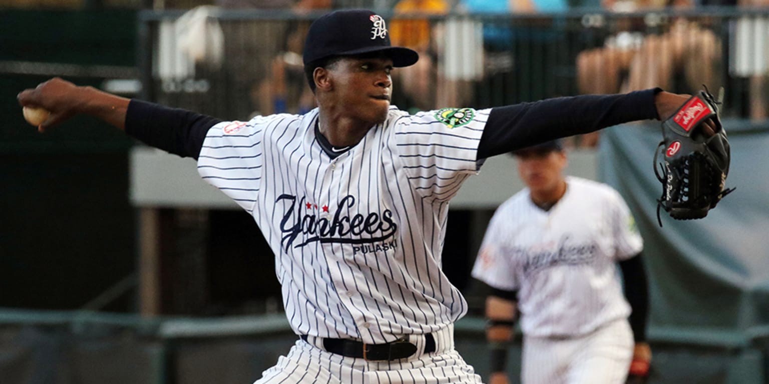 Alexander Vizcaino throws seven one-hit innings for Pulaski Yankees ...
