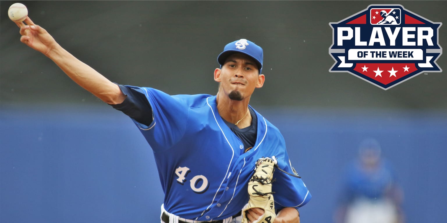 Jesus Castillo Named Double-A South Pitcher of the Week | Shuckers