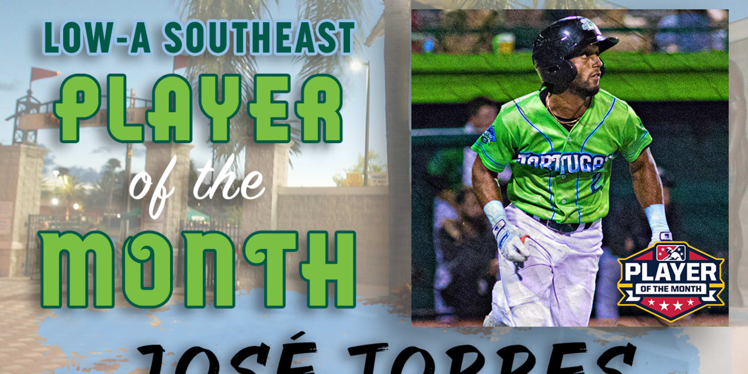 José Torres collects Low-A Southeast Player of the Month honors | MiLB.com