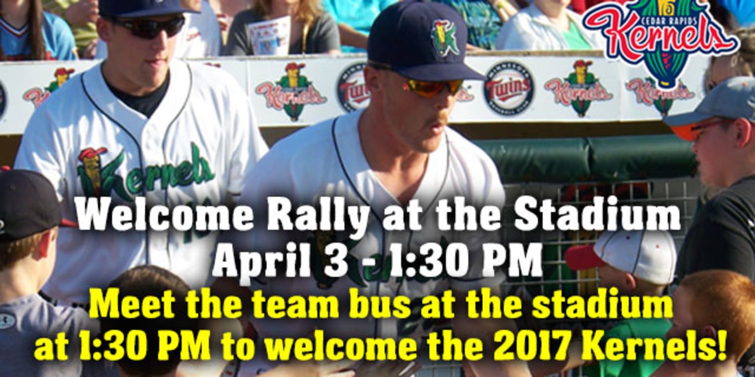 Kernels Welcome Rally at the Stadium! | MiLB.com
