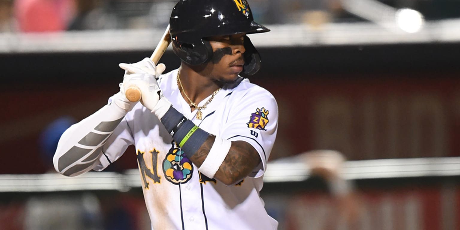 Monte Harrison heating up at plate for New Orleans Baby Cakes | MiLB.com