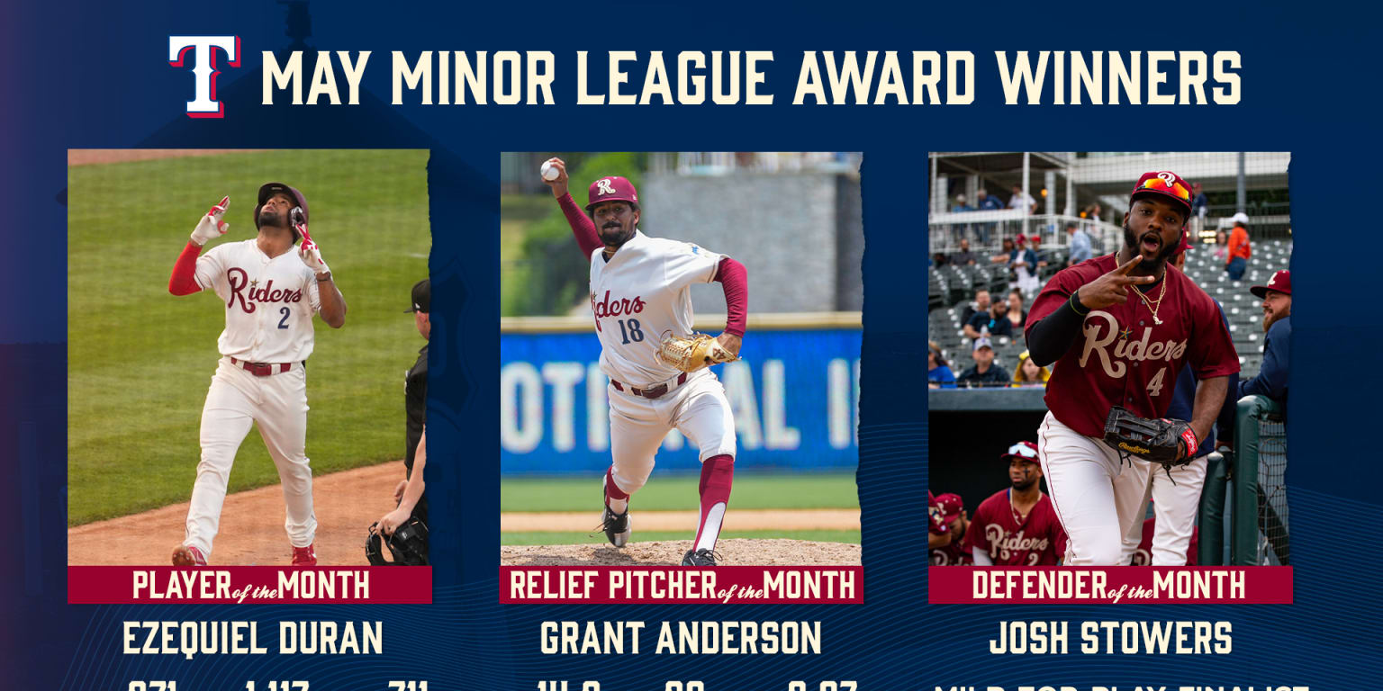 May Rangers Awards | MiLB.com