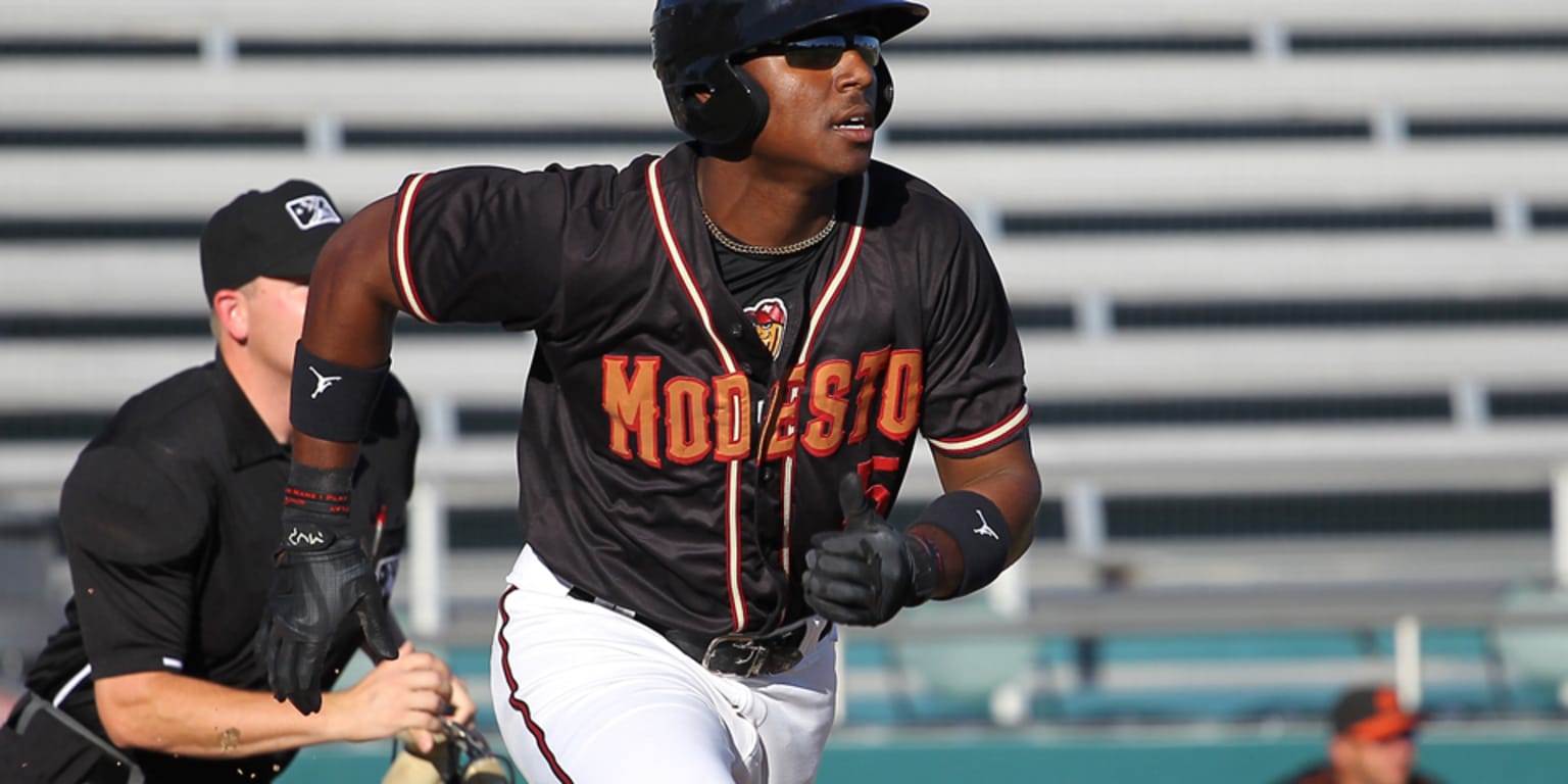 Seattle Mariners' Kyle Lewis leads Modesto Nuts rout in California ...