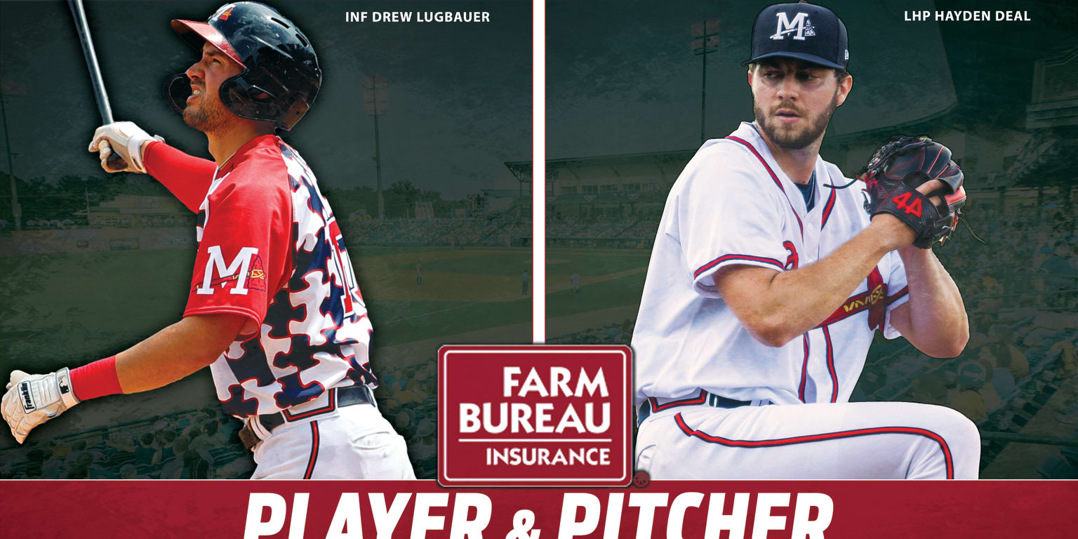 Lugbauer, Deal named Farm Bureau Player & Pitcher of the Week | MiLB.com