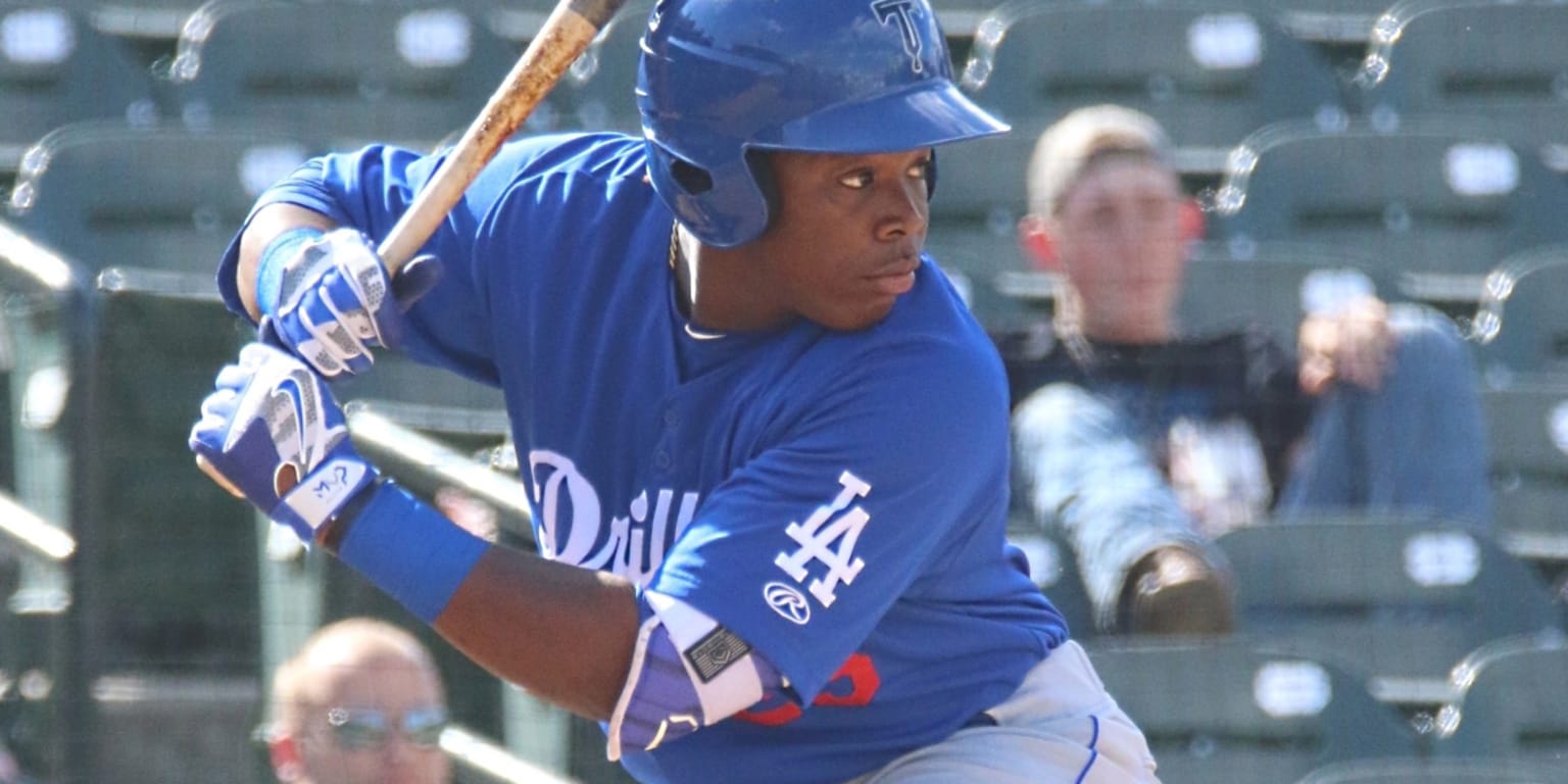Los Angeles Dodgers' Johan Mieses homers twice for Tulsa Drillers ...