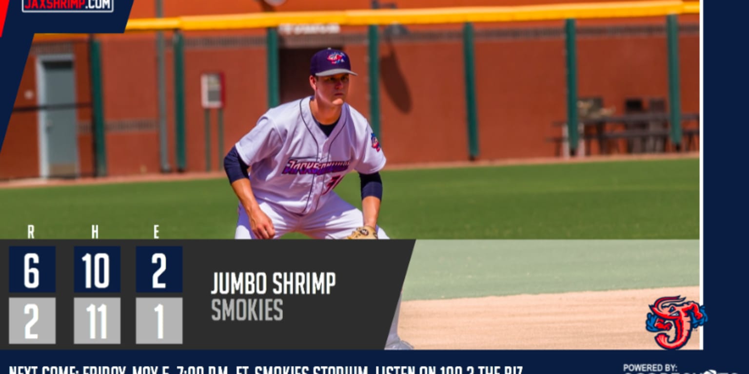 Jumbo Shrimp storm past Smokies 6-2 | MiLB.com