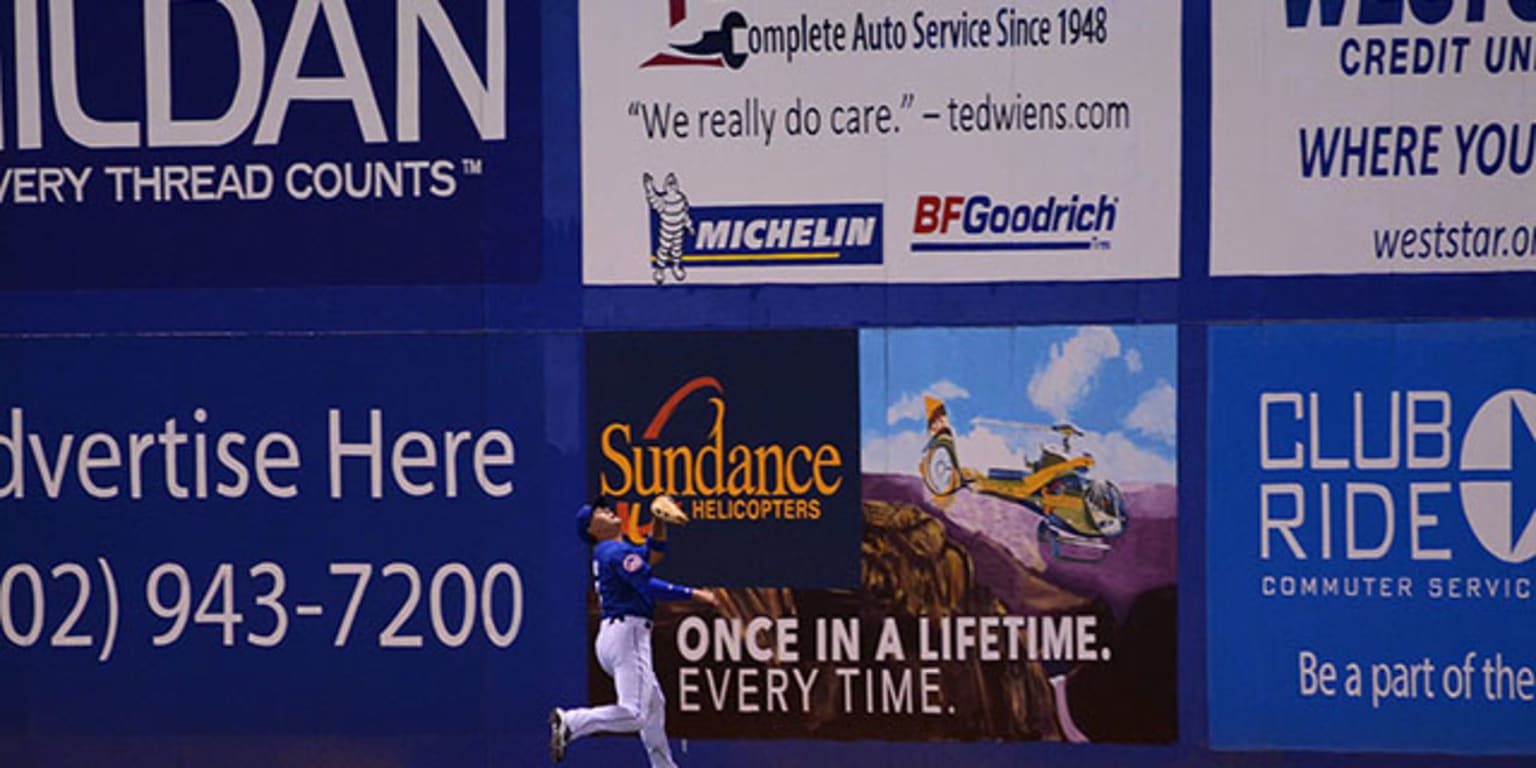 Ken Kline, 51s Outfield Fence Sign Painter, Art Display | MiLB.com