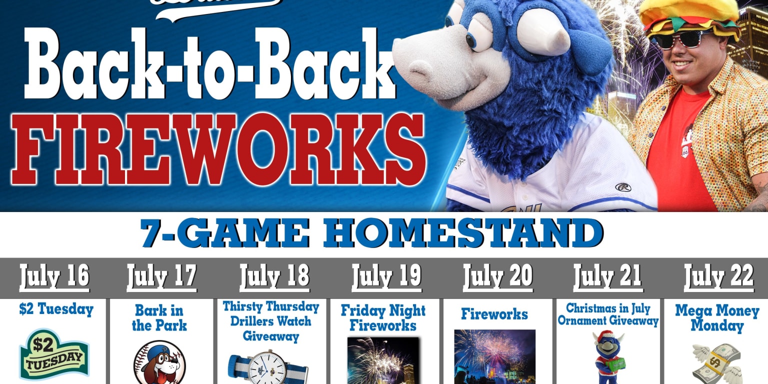 Back-to-Back Fireworks Shows Highlight Upcoming Homestand | MiLB.com