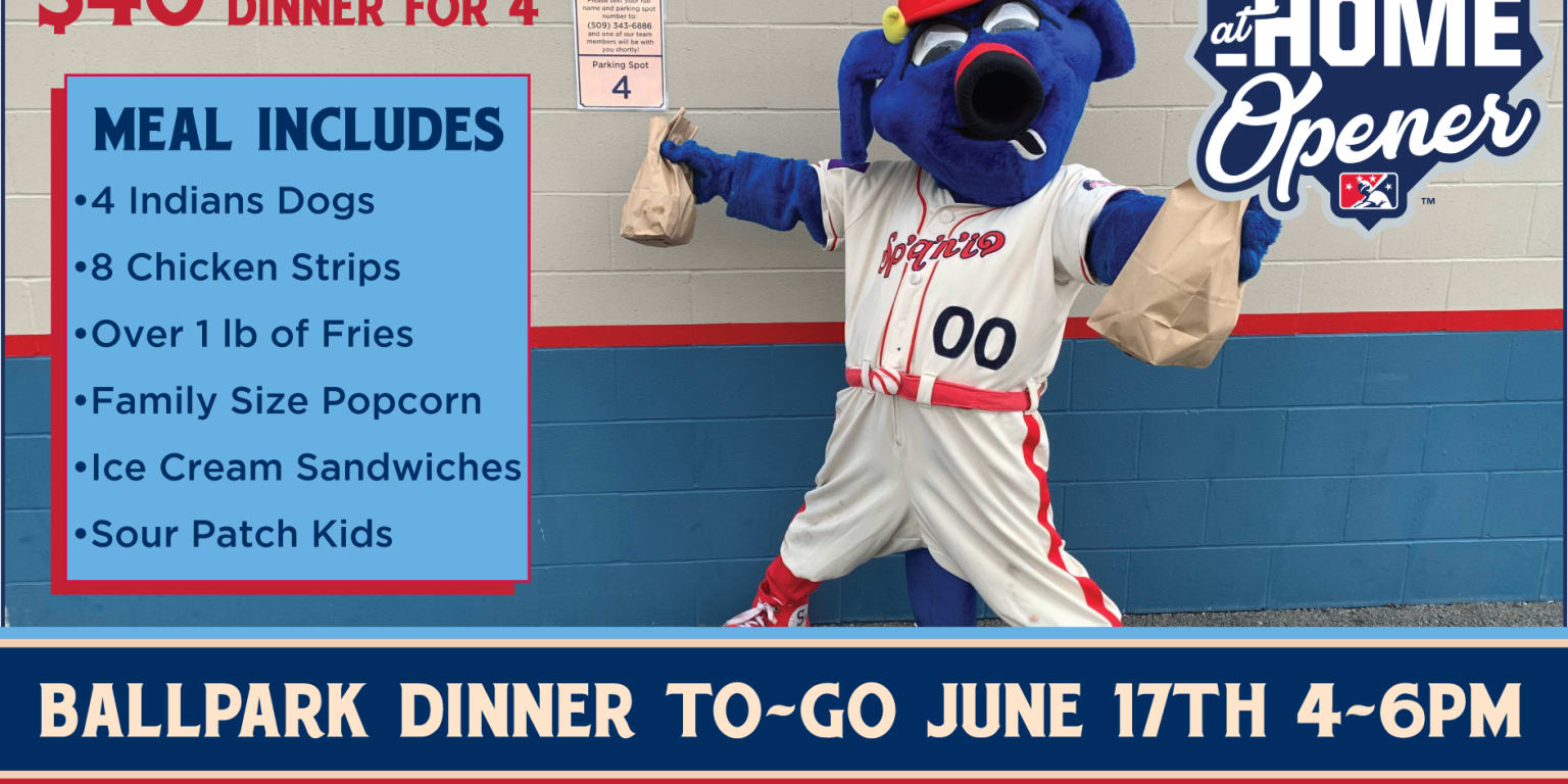 Ballpark Dinner To-Go Home Opener | MiLB.com