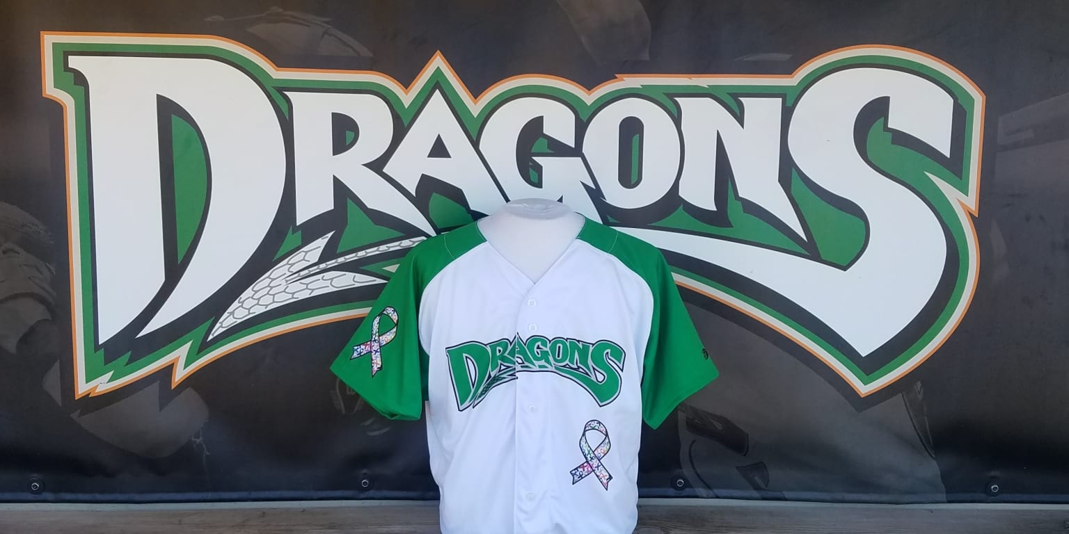 Special Dragons Jersey Friday on Defeating Cancer Night | MiLB.com