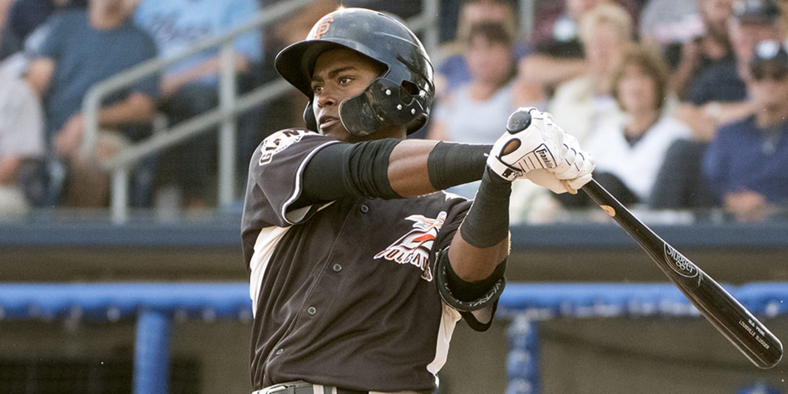 San Francisco Giants' Alexander Canario homers on four-hit night | MiLB.com