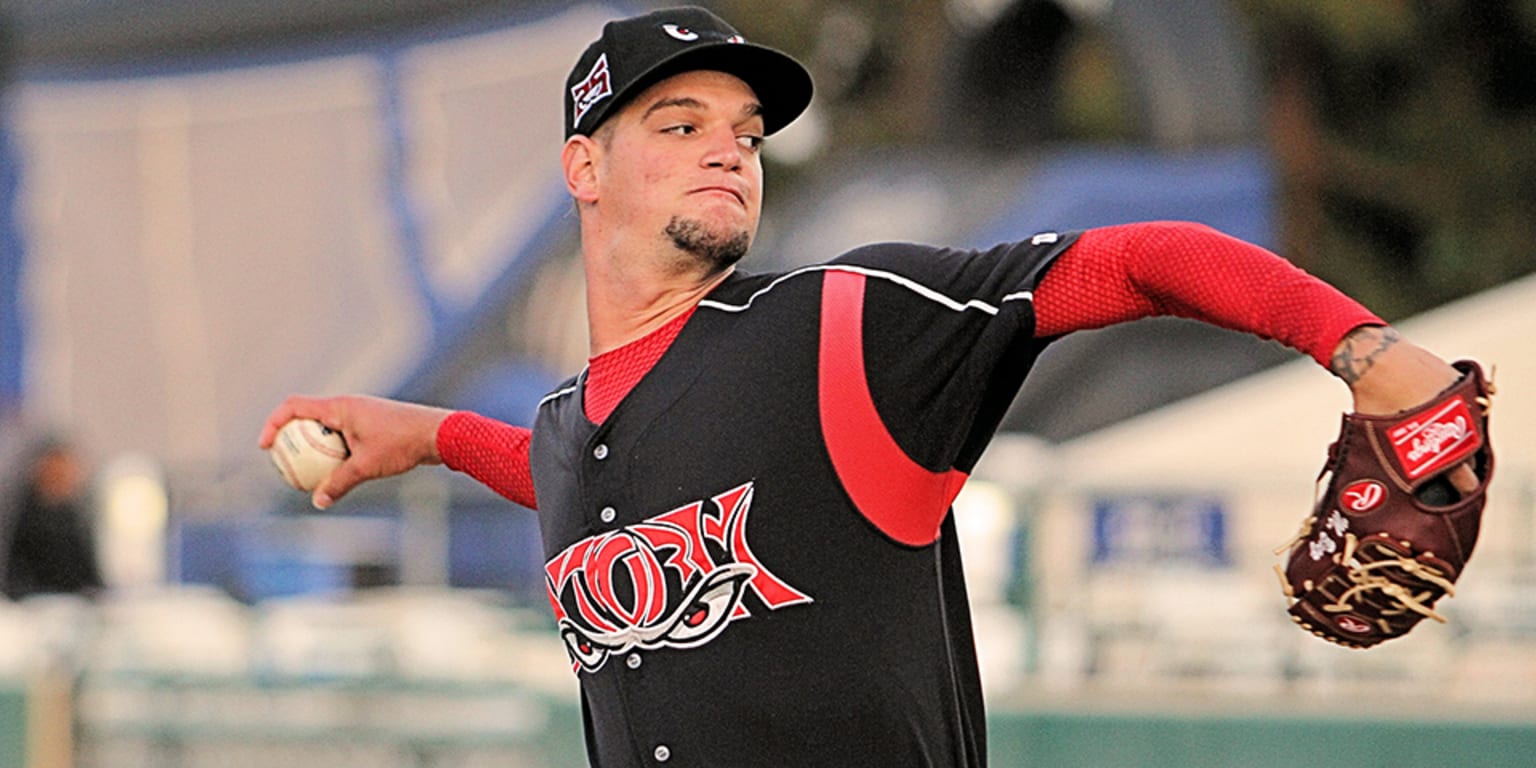 San Diego Padres' Michel Baez yields one hit in six scoreless innings ...