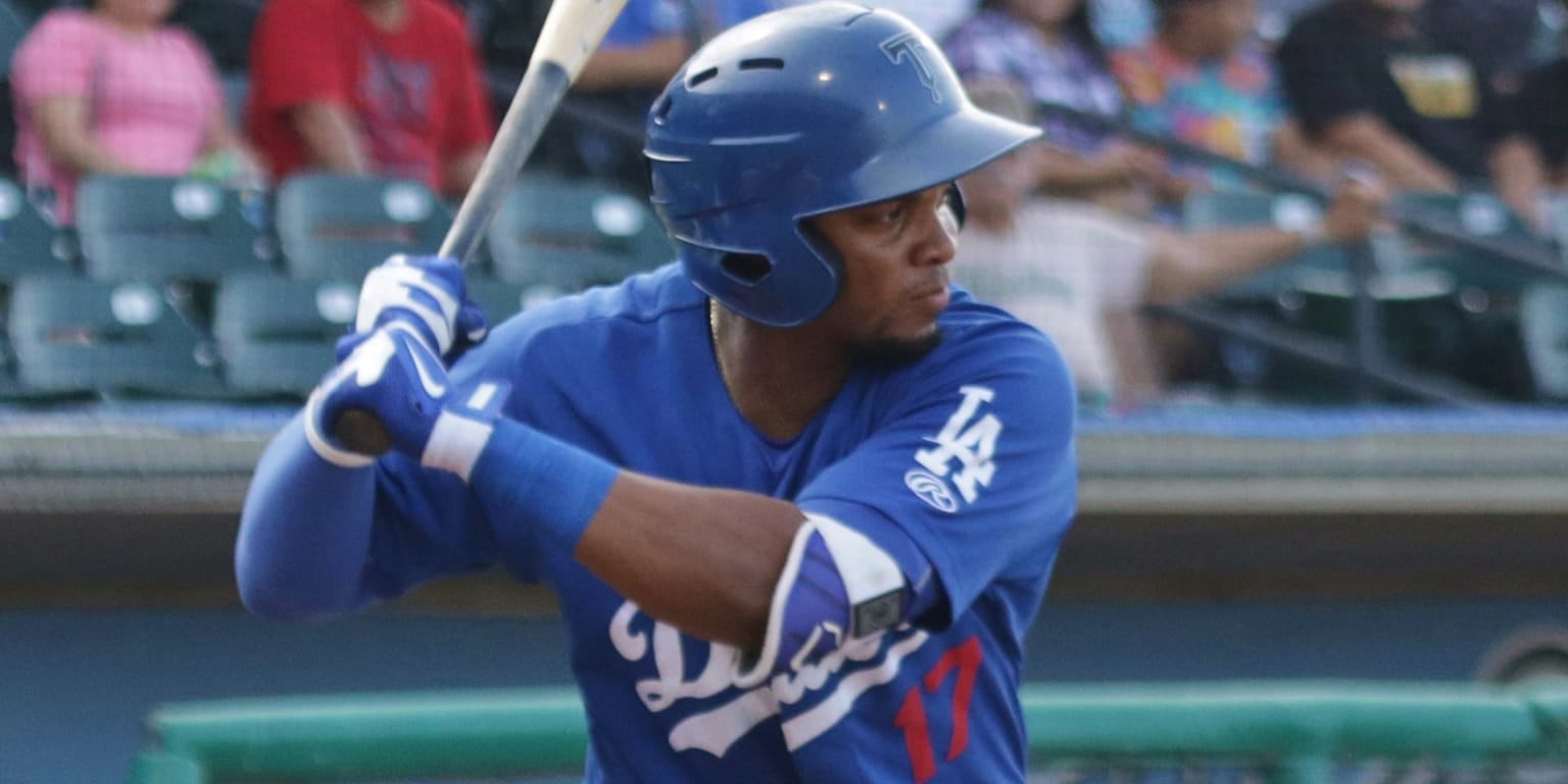 Los Angeles Dodgers' Yusniel Diaz collects four hits | MiLB.com