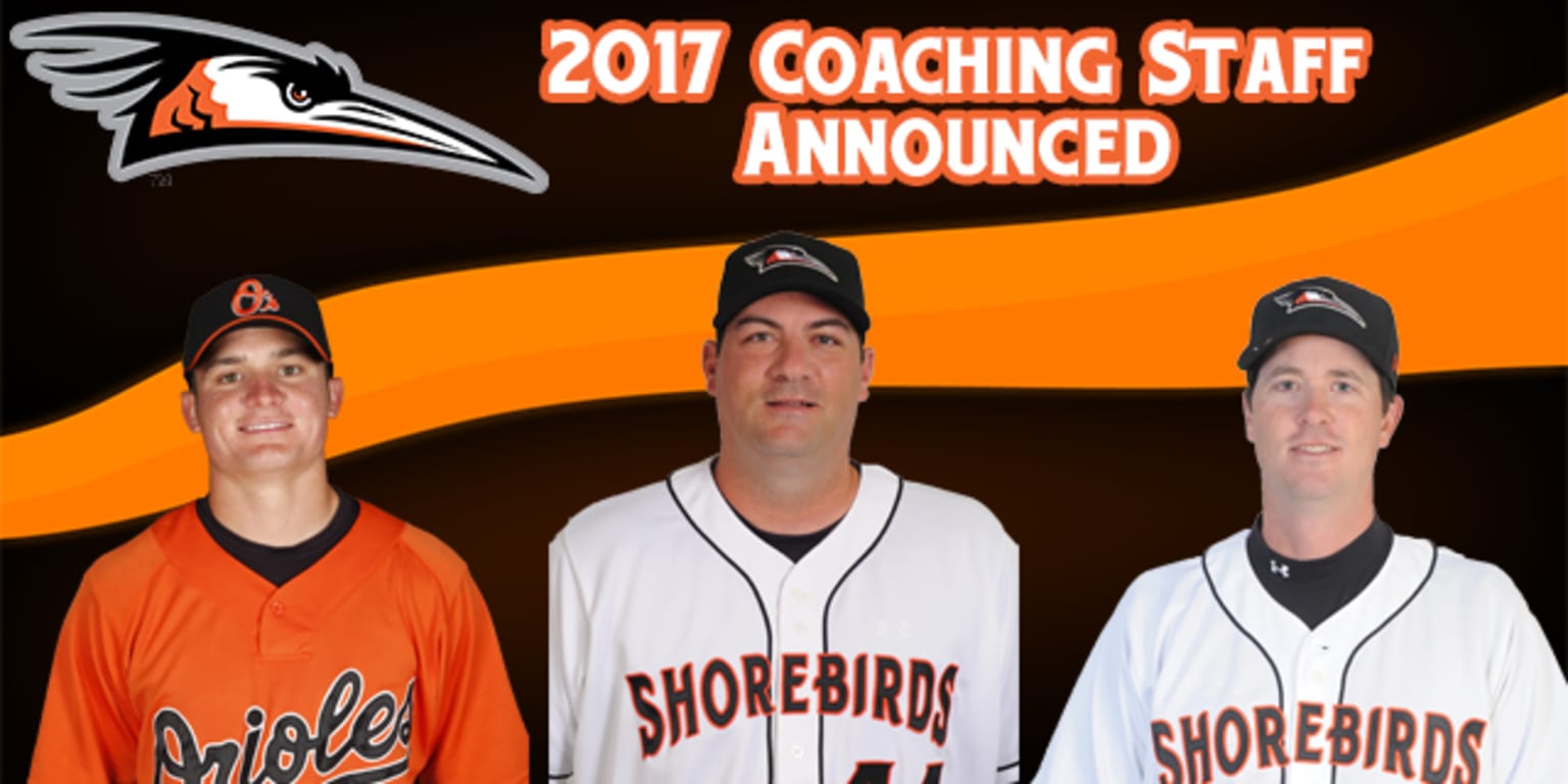2017 Shorebirds Coaching Staff Announced | MiLB.com
