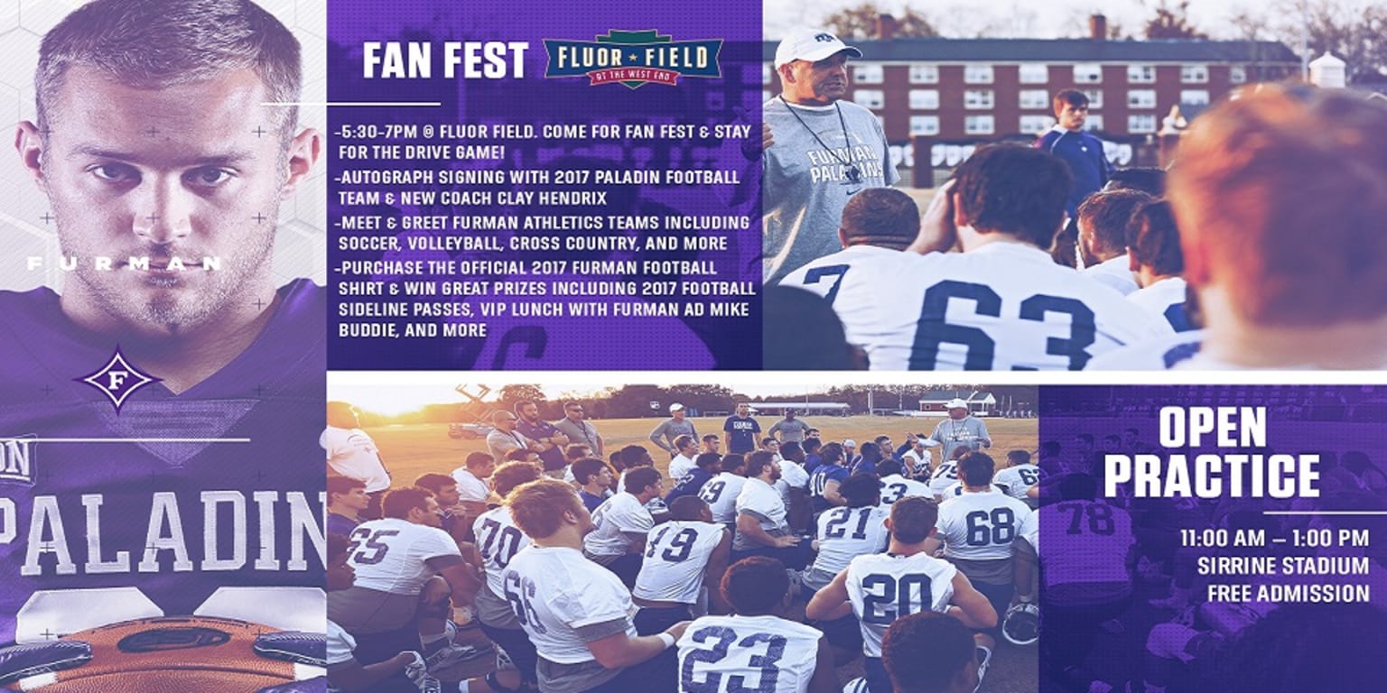 Furman Fan Fest at Fluor Field on August 19th | MiLB.com
