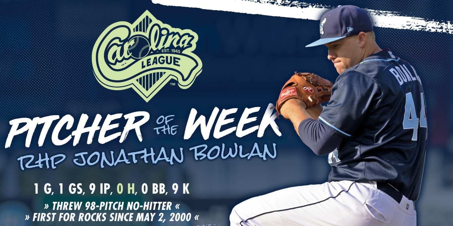 Bowlan Named Pitcher of the Week | MiLB.com