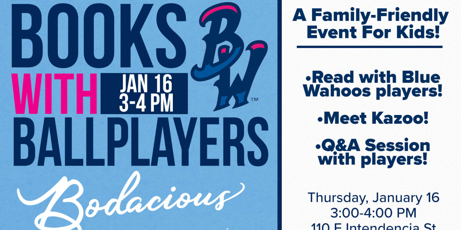 Books With Ballplayers Brings Family-Friendly Fun To Bodacious ...